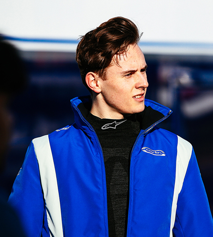 BRDC British F3 Champion, Kaylen Frederick in 2021: FIA F3 with Carlin
